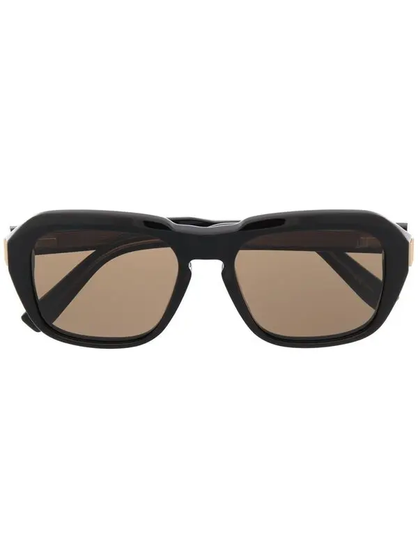Dunhill Caine Square Frame Sunglasses - Black