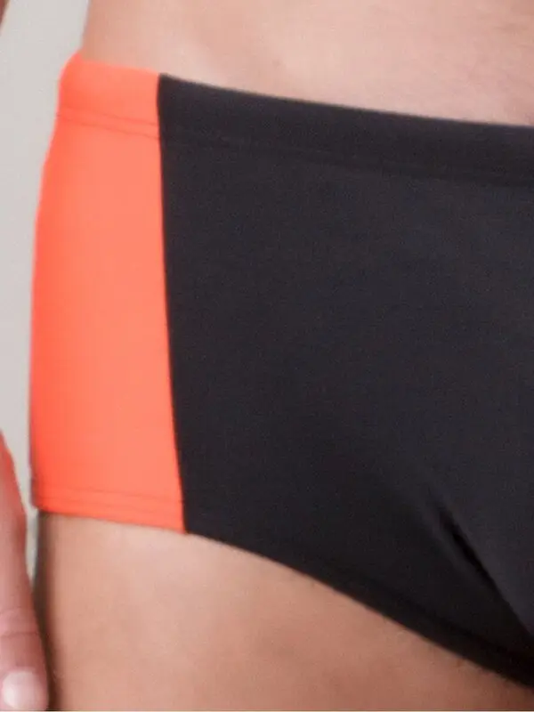 AMIR SLAMA Panelled Swimming Trunks