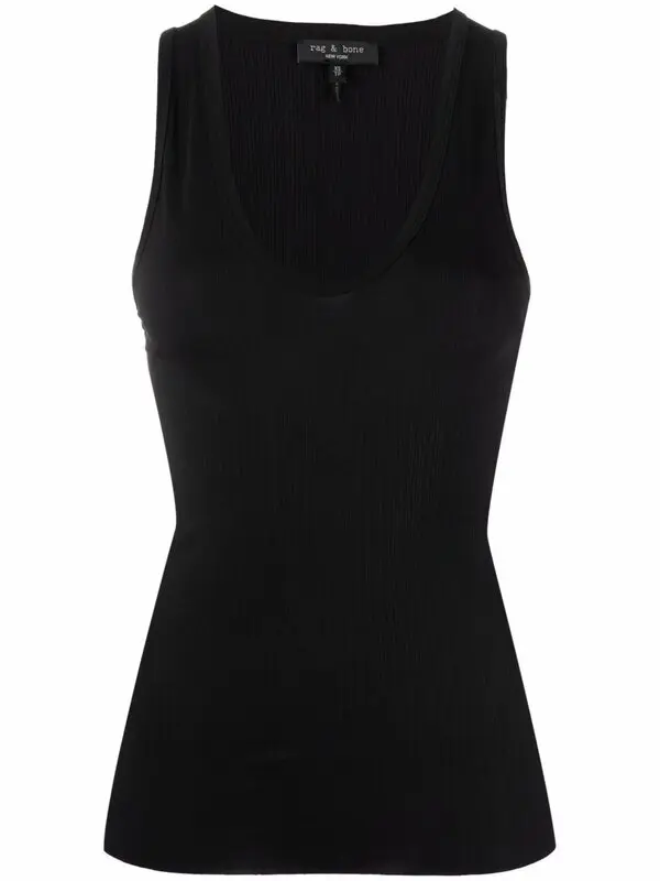 Rag & Bone Ribbed-knit Sleeveless Tank Top