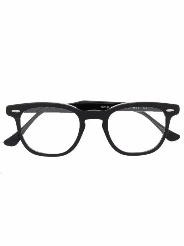 Ray-ban Square Frame Glasses - Black