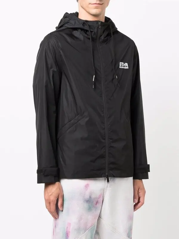 GOLDEN GOOSE Star-print Windbreaker Jacket