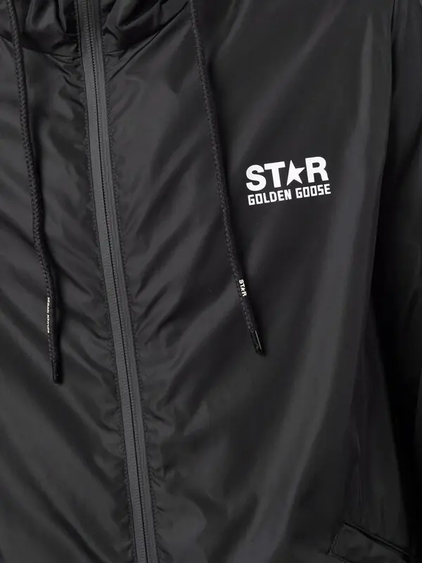 GOLDEN GOOSE Star-print Windbreaker Jacket