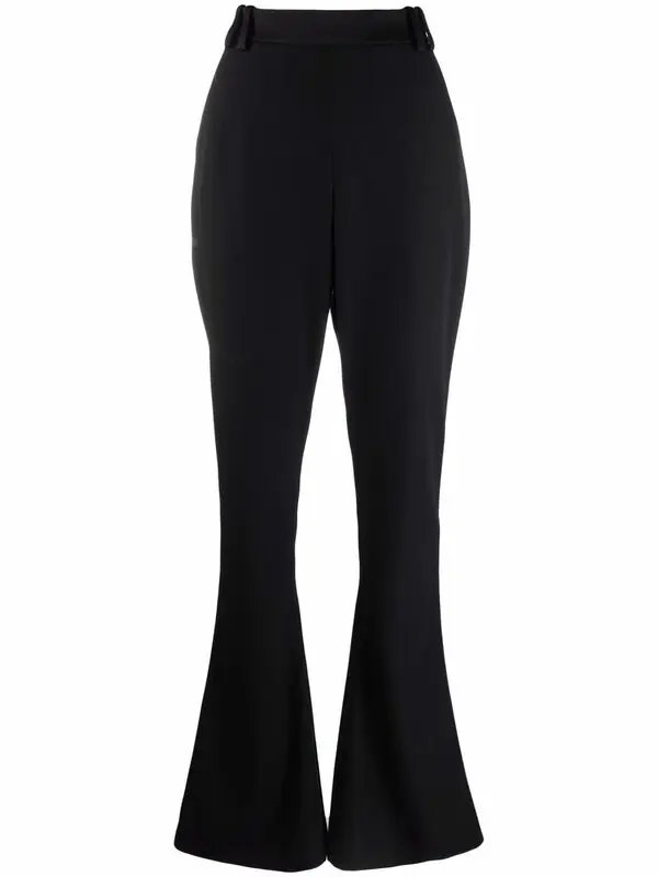 Balmain High-waisted Bootcut Trousers