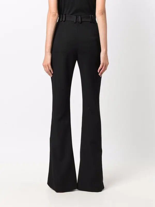 Balmain High-waisted Bootcut Trousers