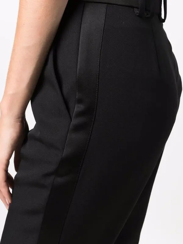 Balmain High-waisted Bootcut Trousers