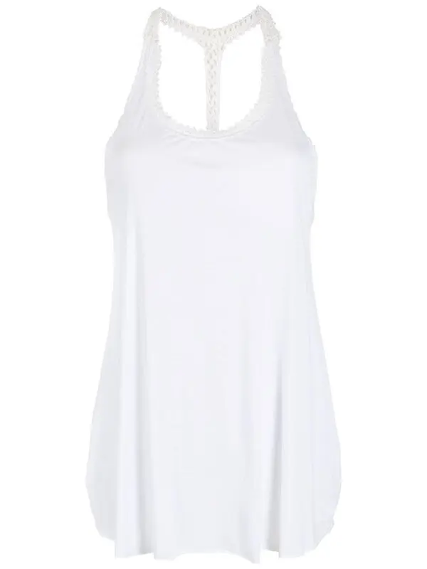 AMIR SLAMA Racer Back Tank Top