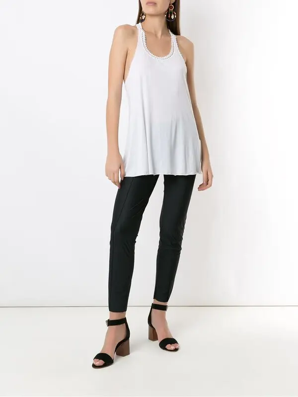 AMIR SLAMA Racer Back Tank Top