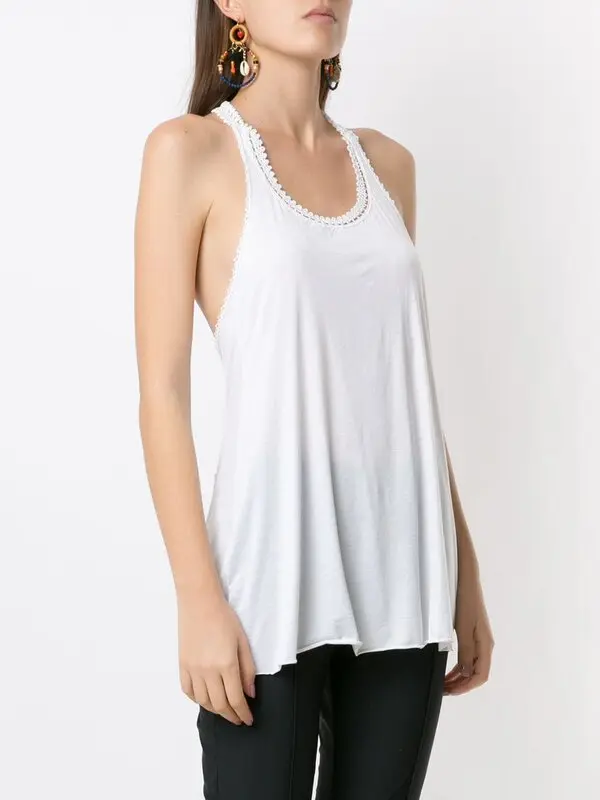 AMIR SLAMA Racer Back Tank Top
