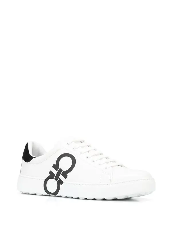 FERRAGAMO Gancini Lace-up Sneakers