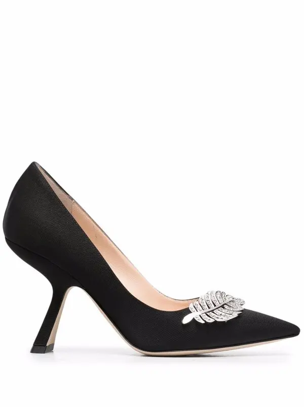 NICHOLAS KIRKWOOD Monstera Pumps - Black