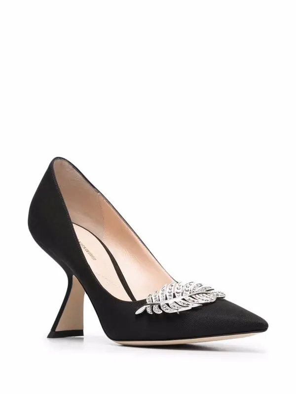 NICHOLAS KIRKWOOD Monstera Pumps - Black