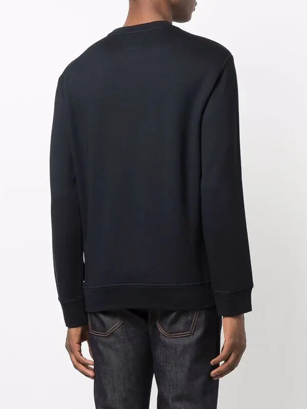 Emporio Armani Logo Print Crew Neck Sweatshirt
