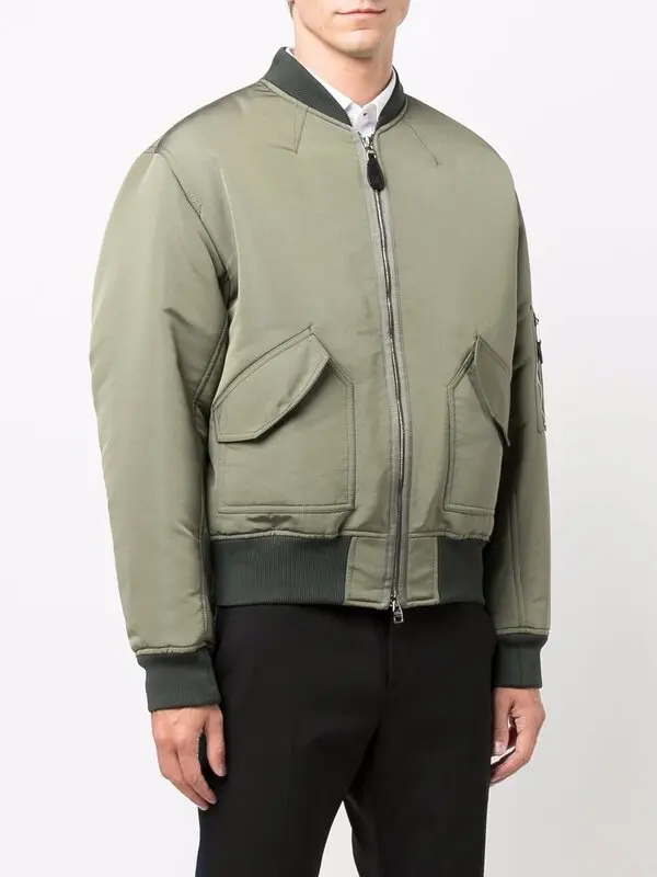 Alexander McQueen Logo-print Bomber Jacket