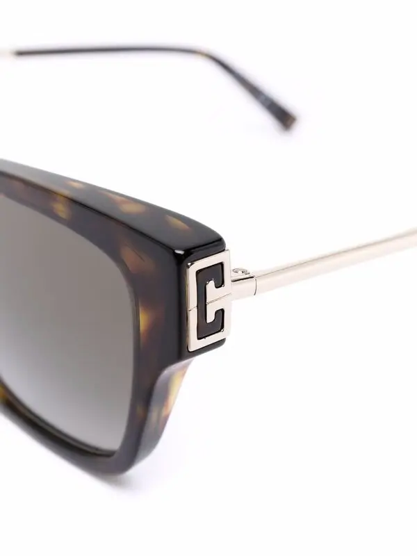 Givenchy Tortoiseshell Square Frame Sunglasses