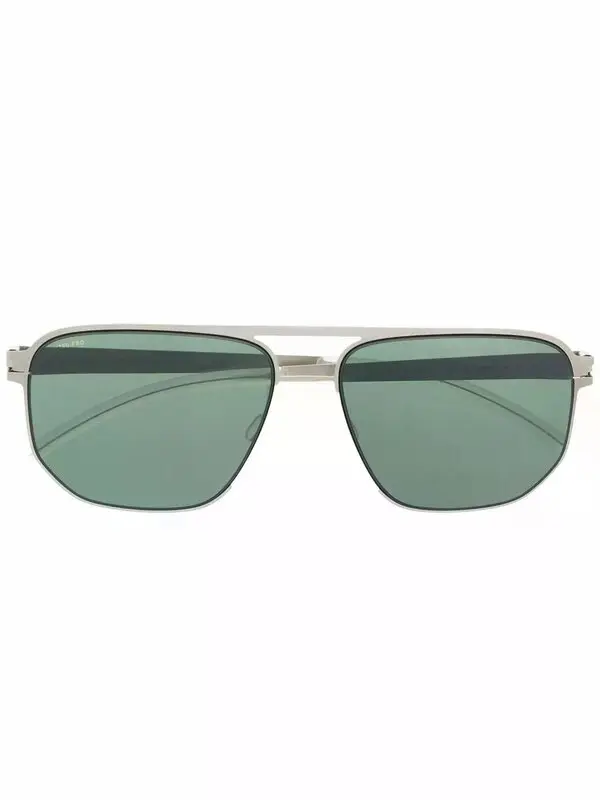 Mykita Perry Square-frame Sunglasses - Silver