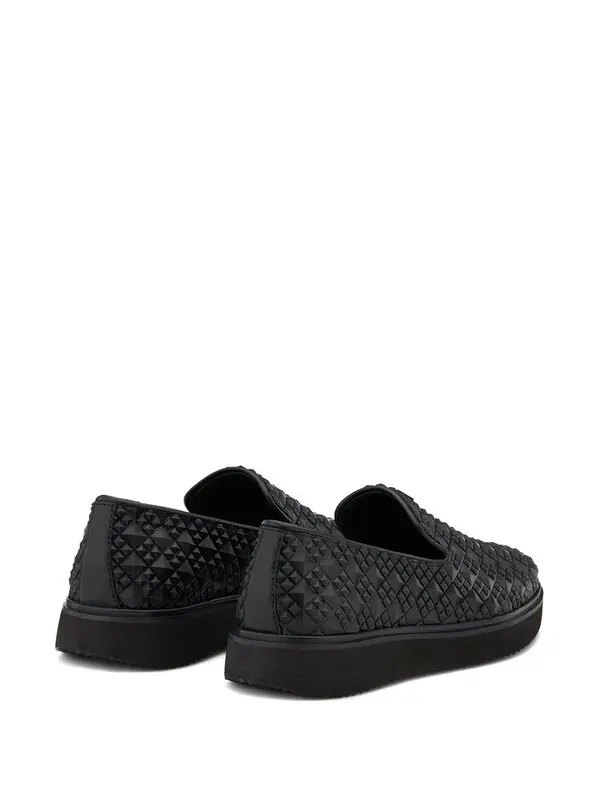 GIUSEPPE ZANOTTI Clem Studs Slip-on Shoes
