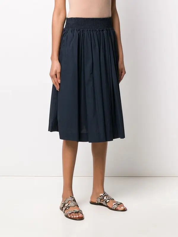 Woolrich Gathered Hem Skirt