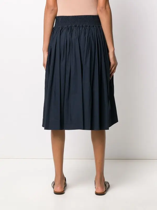 Woolrich Gathered Hem Skirt