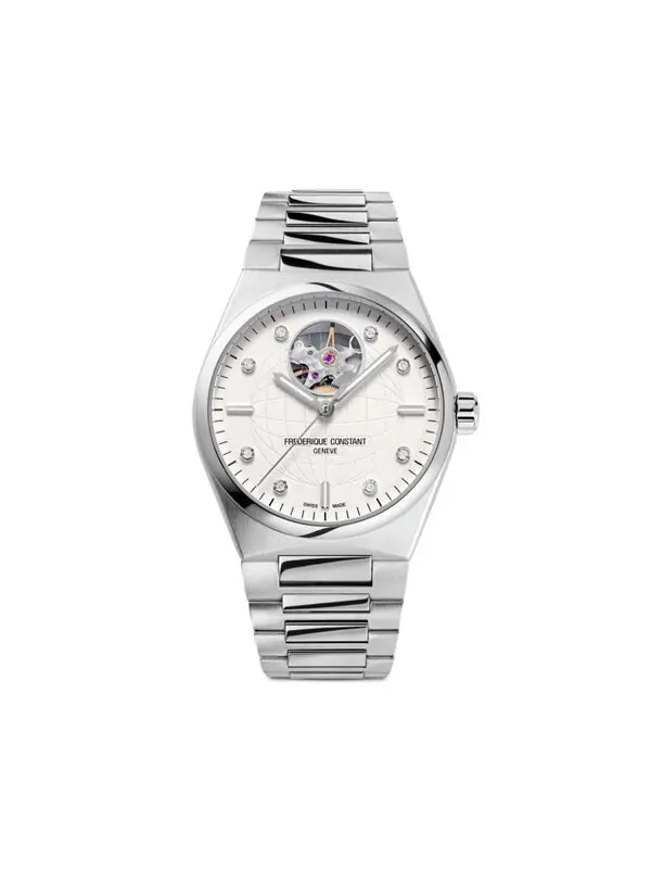 FREDERIQUE CONSTANT Highlife Ladies Automatic Heart Beat 34mm - Silver