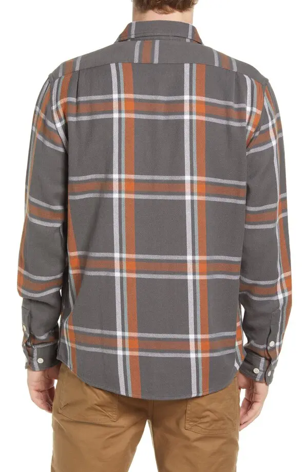 THE NORMAL BRAND Mountain Flannel Button-up Shirt