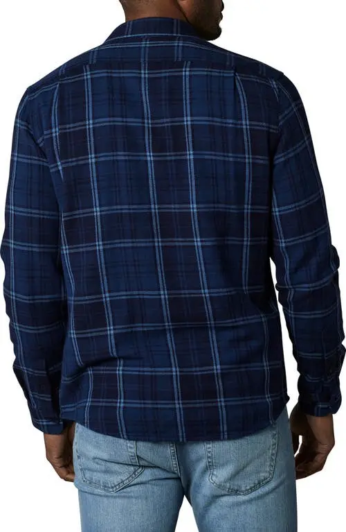 THE NORMAL BRAND Mountain Regular Fit Flannel Button-up Shirt