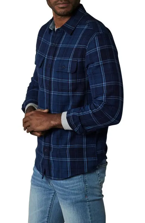 THE NORMAL BRAND Mountain Regular Fit Flannel Button-up Shirt