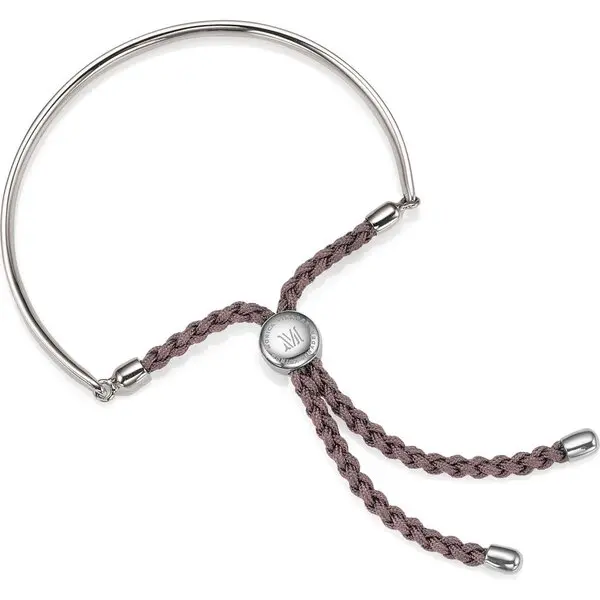 Monica Vinader Engravable Fiji Friendship Bracelet - Mink