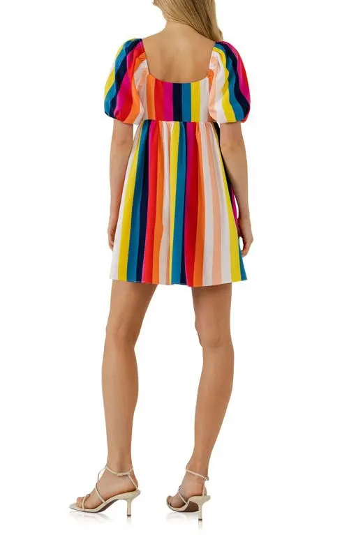 English Factory Stripe Minidress