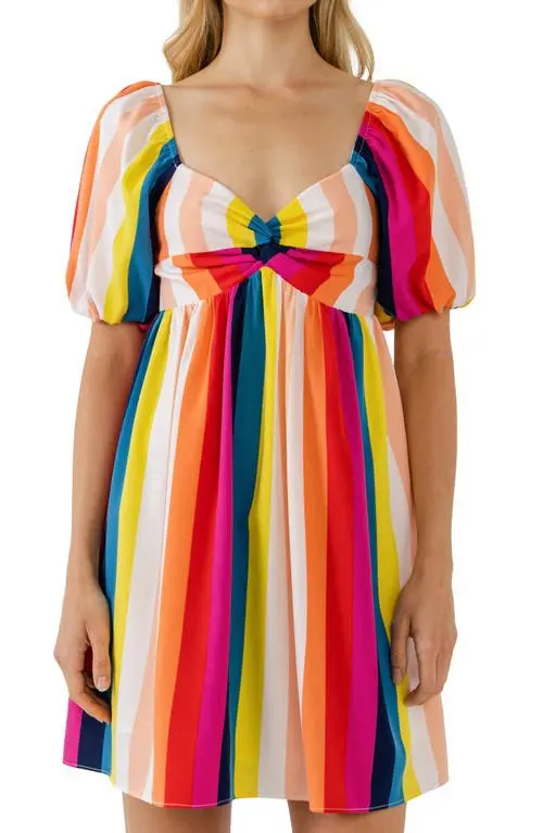 English Factory Stripe Minidress