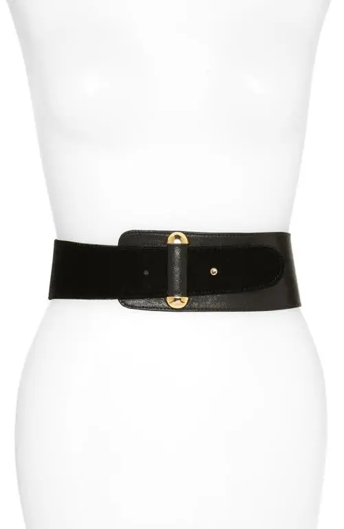 RAINA BELTS Vixen Leather Belt - Black
