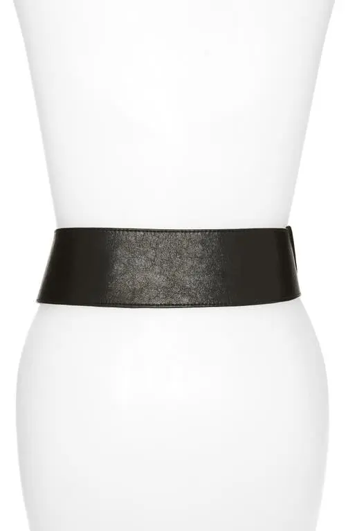 RAINA BELTS Vixen Leather Belt - Black
