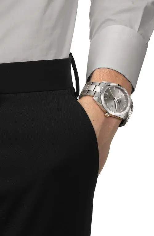TISSOT Gentleman Titanium Bracelet Watch