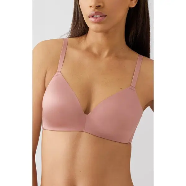 Wacoal Future Foundation Wireless T-shirt Bra - Burlwood