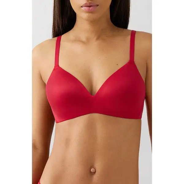 Wacoal Future Foundation Wireless T-shirt Bra - Chili Pepper Red