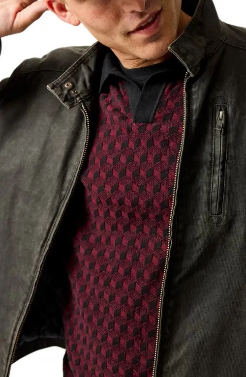Rodd & Gunn Cotton Jack Jacket - Bracken/charcoal