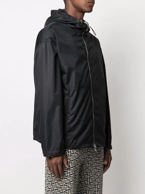 Balmain Logo-print Hooded Jacket