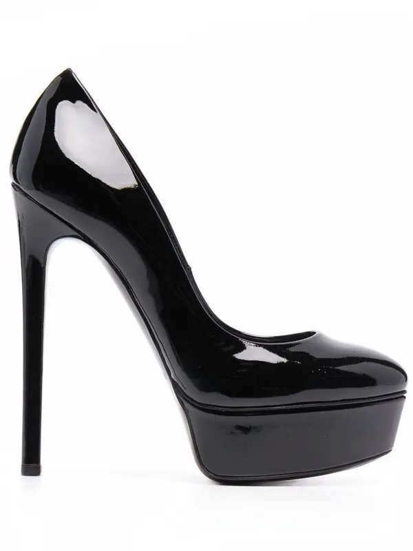 Casadei Blade Stiletto Pumps - Black