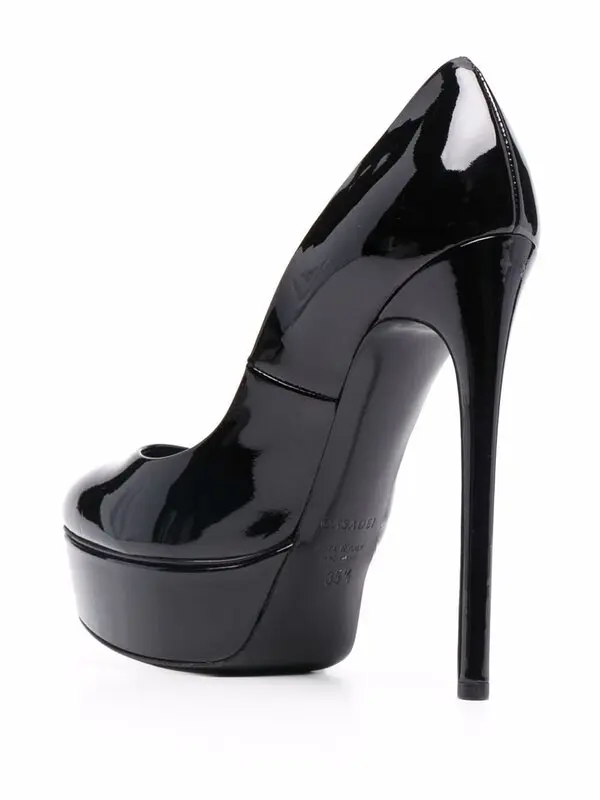 Casadei Blade Stiletto Pumps - Black