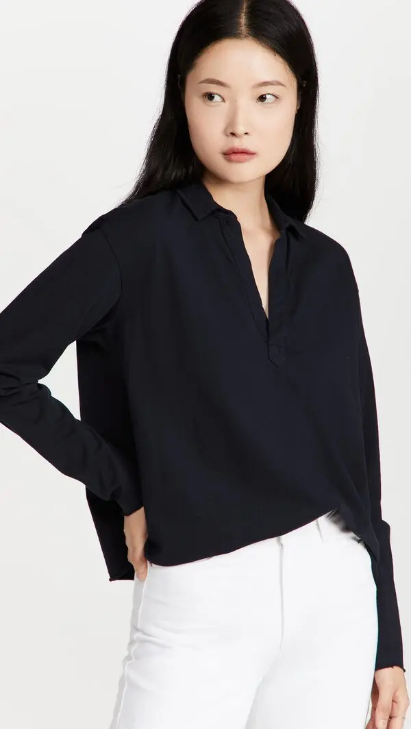 Frank & Eileen Popover Henley Tee - British Royal Navy
