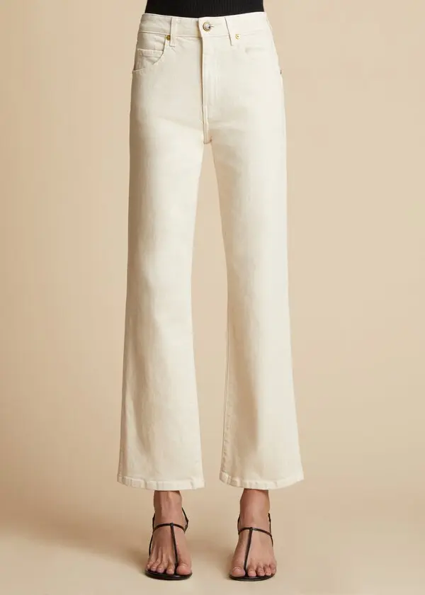 Khaite Vivian Bootcut Jeans