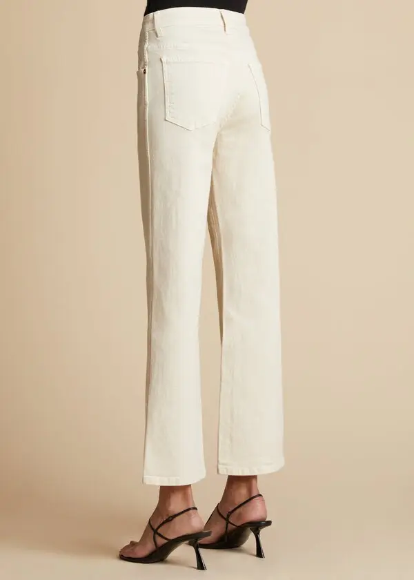 Khaite Vivian Bootcut Jeans