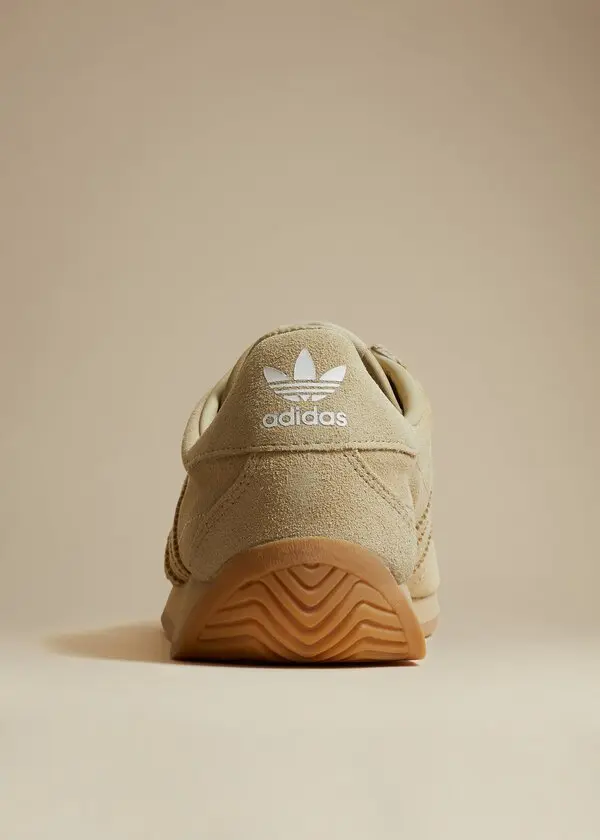adidas gazelle silver green womens FREE in CAMEL Sneakers
