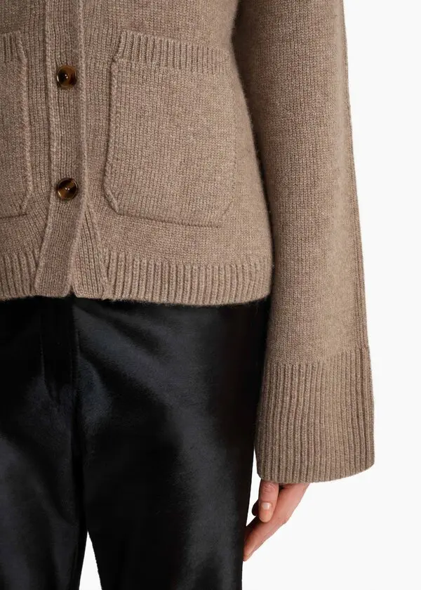 Khaite Scarlet Cardigan - Barley