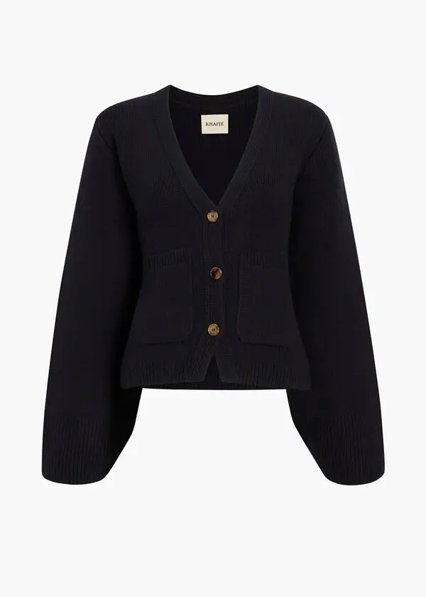 Khaite Scarlet Cardigan - Black