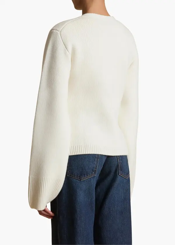 Khaite Scarlet Cardigan - Glaze