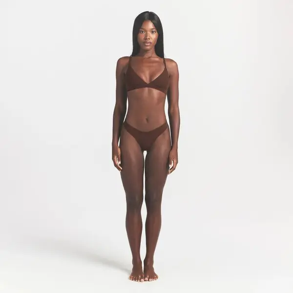 SKIMS Triangle Bralette - Cocoa