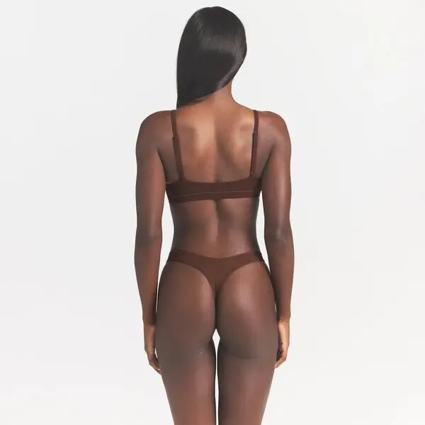 SKIMS Triangle Bralette - Cocoa