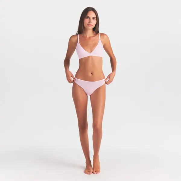 SKIMS Thong | Medium Neutral | | Fits Everybody - Cherry Blossom