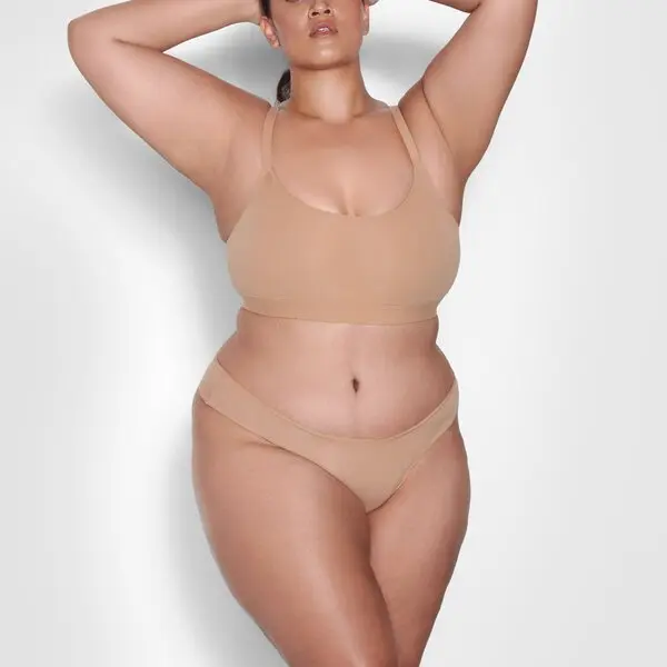 SKIMS Thong | Medium Neutral | | Fits Everybody - Ochre
