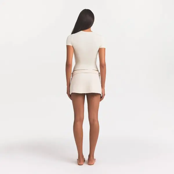 SKIMS Cotton Jersey T-shirt - Bone